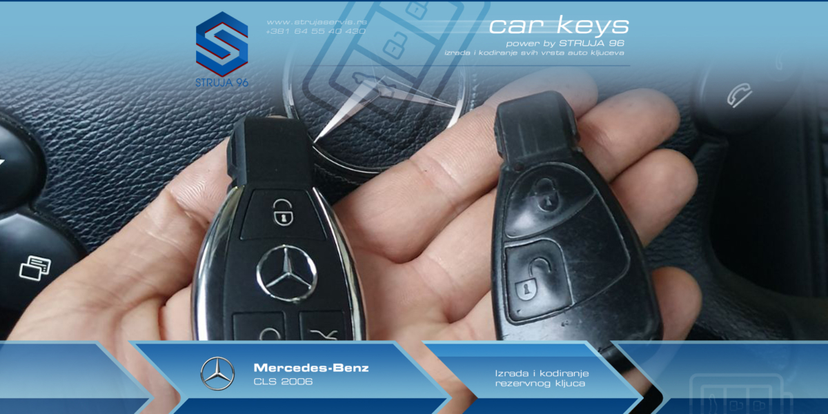 Mercedes-Benz CLS 2006 Car Keys - STRUJA 96